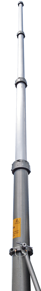 NK Series Telescopic Pneumatic Masts - SMC - Antenna and Mast Specialists