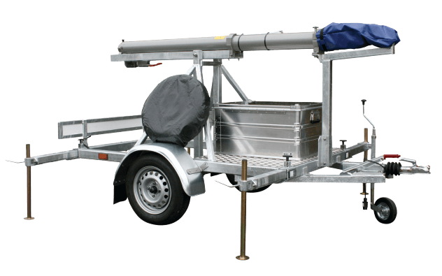 Trailer Mast - Up to 12m - SMC - Antenna and Mast Specialists