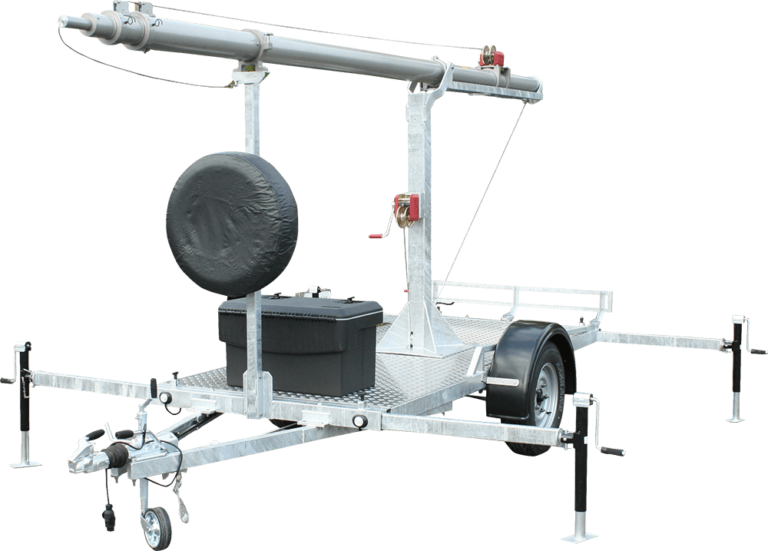 WTM Trailer Mast - SMC - Antenna and Mast Specialists