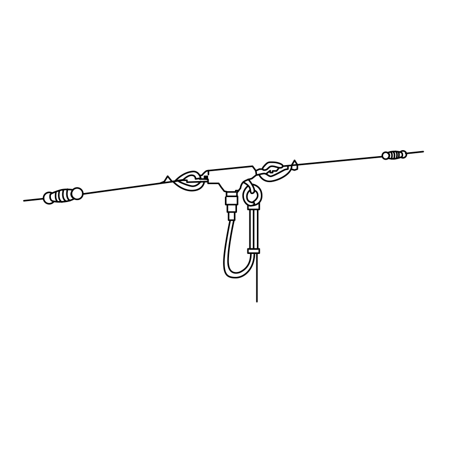 Centre Fed Dipole Antenna - SMC - Antenna and Mast Specialists