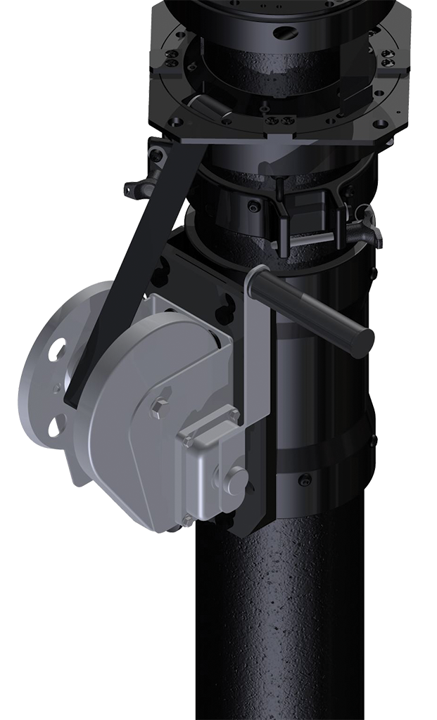 STORM Winch Operated Mast Series - SMC - Antenna and Mast Specialists