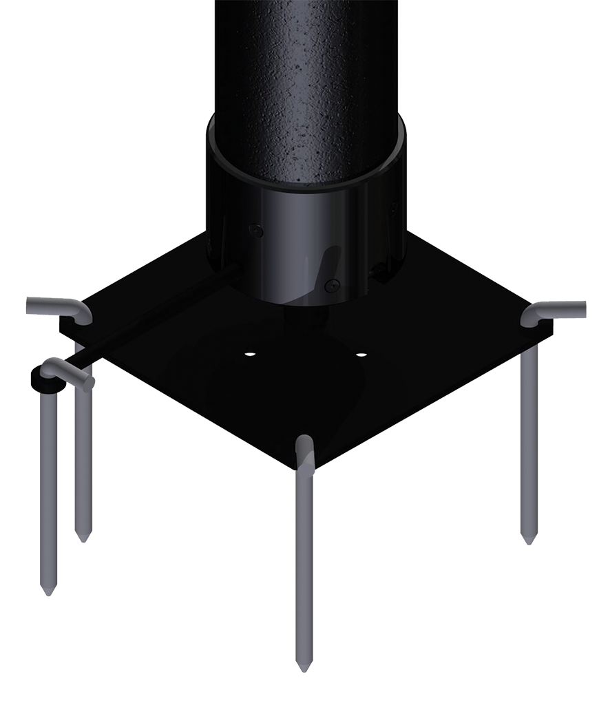 STORM Winch Operated Mast Series - SMC - Antenna and Mast Specialists
